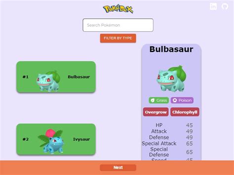 The Pokédex Project Using Reactjs And Pokéapi