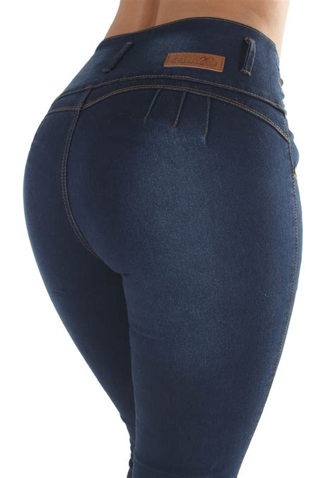 Fashion2love Plus Size Butt Lifting Levanta Cola High Waist Skinny