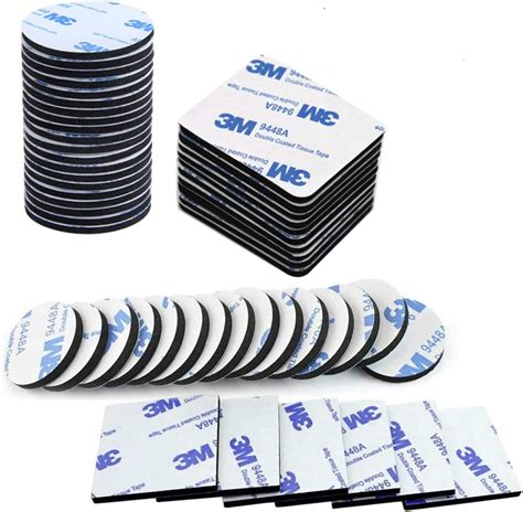 60 Pieces Super Sticky Adhesive Foam Pads Double Sided Sticky Pads