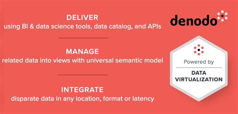 denodo delivers data fabric value via data virtualization