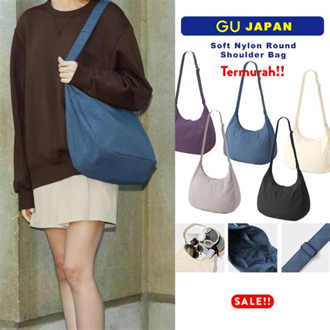 Jual Gu Japan Gu Nylon Bag Soft Round Shopee Indonesia