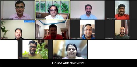 Online Ahp Nov 2022 2022 Benchmark Six Sigma Forum