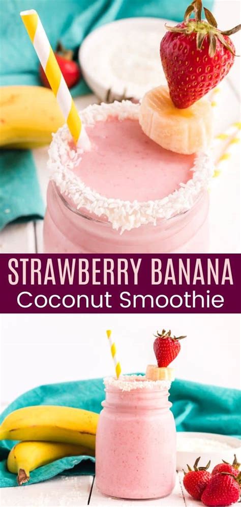 Coconut Milk Strawberry Banana Smoothie Cupcakes And Kale Chips