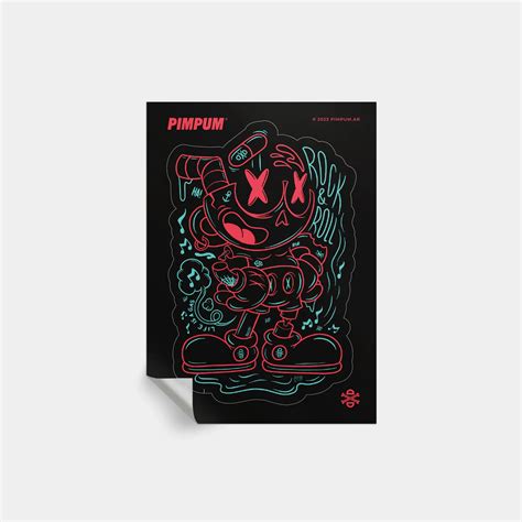 Sticker Cuphead Pimpum®