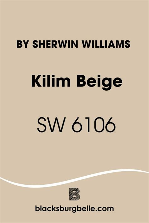 Sherwin Williams Kilim Beige Sw 6106 Paint Color Review