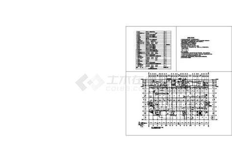 某商场诱导通风工程实例设计cad施工图商业建筑土木在线