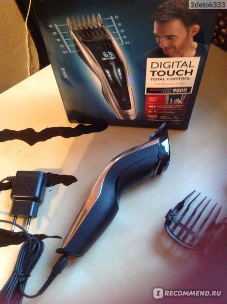 Машинка для стрижки волос Philips HC9450 - «Надежная и стильная машинка ...