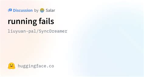 Liuyuan Pal Syncdreamer · Running Fails