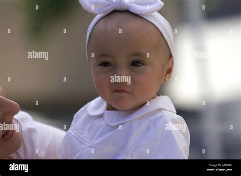 Hispanic Mother And Baby Stock Photo Alamy