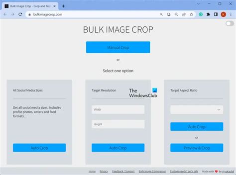 how to bulk crop images in windows 11 10