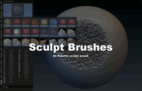 Blender Addon Sculpt Brushes