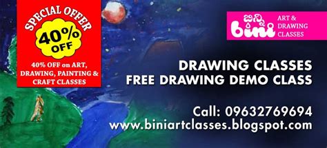 Drawing Classes Free Drawing Demo Class Bini Art Classes Drawing