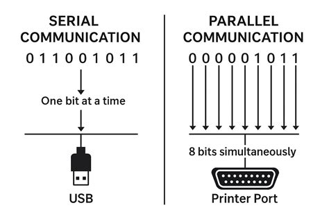 Serial Vs Parallel Communication Differences And Where To Use