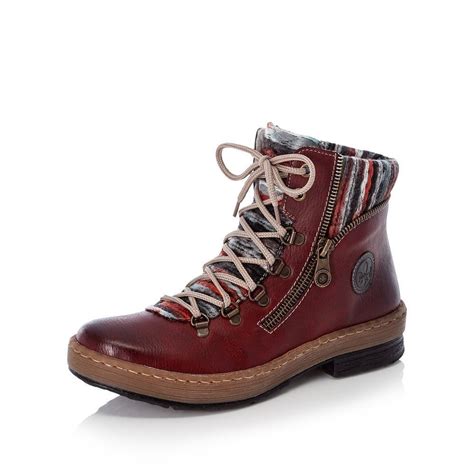 Rieker Lacezip Up Ankle Boot Womens From Westwoods Uk