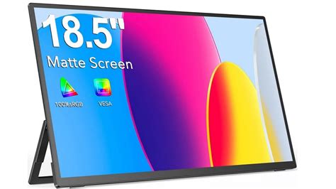 UPERFECT Portable Monitor 18.5 inch 100% sRGB 1080P - YouTube