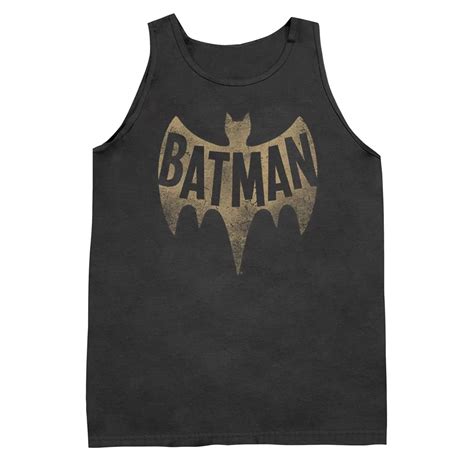 Batman Classic Tv Vintage Logo Adult Tank Top