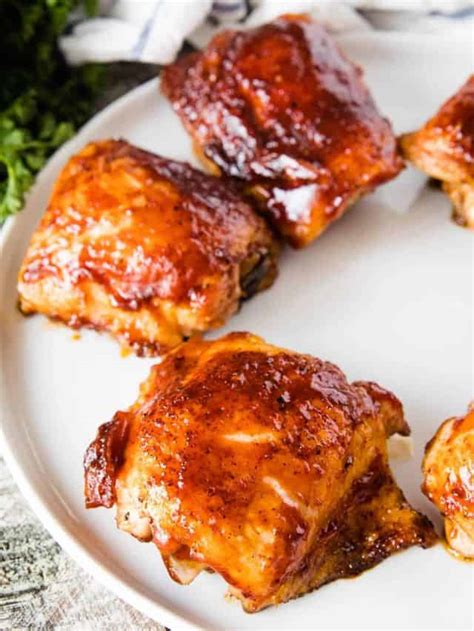 Smoked Chicken Thighs Gimme Some Grilling