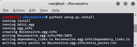 Reconnoiter Outil Dénumération Multithread Dans Kali Linux Stacklima
