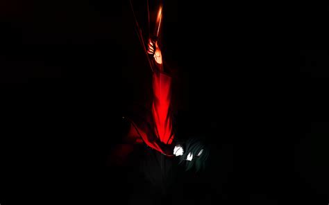Kara No Kyoukai Ryougi Shiki Black Red Anime Girls HD Wallpaper Rare