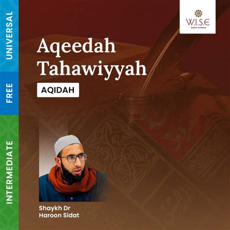 Aqeedah Tahawiyyah WISE English Academy
