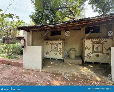 Exhibit At The National Crafts Museum And Hastkala Academy In New Delhi