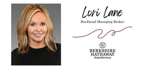 Lori Lane Named Interim Buckhead Broker Atlanta Real Estate Forum