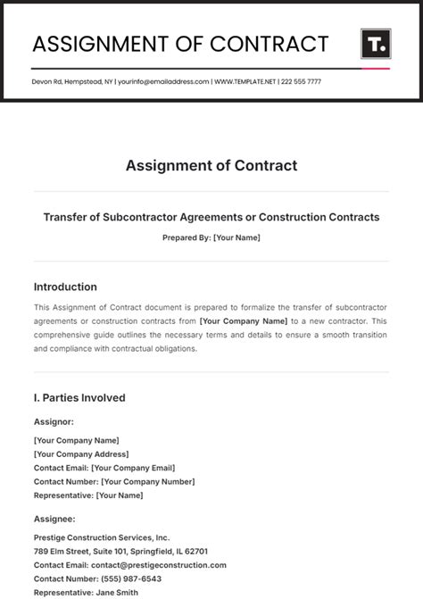 Free Assignment Templates To Edit Online And Print