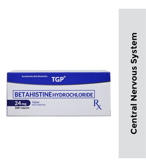 Rx Tgp Betahistine Tab 24mg