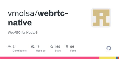 GitHub Vmolsa Webrtc Native WebRTC For NodeJS