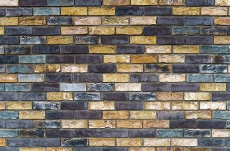 A Textura Da Parede A Partir Dos Novos Tijolos Amarelos Imagem De Stock Imagem De Parede