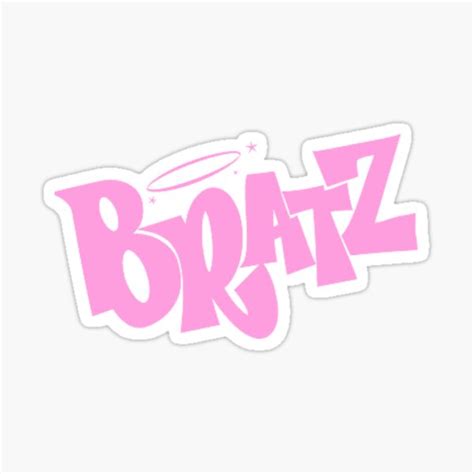 Pink Brat Aesthetic Sticker By Glitteryhearts Redbubble