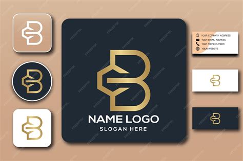 Premium Vector Cb Monogram Logo Template Color Editable
