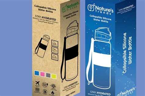Water Bottle Box Design Behance