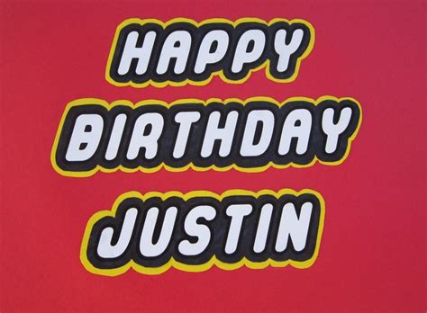 LEGO Happy Birthday Sign Happy Birthday Signs Birthday Sign Happy