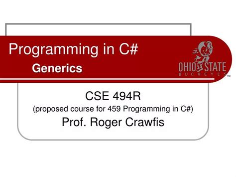 ppt programming in c generics powerpoint presentation free download
