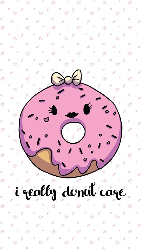 Cute Donut Wallpaper
