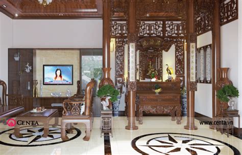 Thi công nội thất biệt thự vườn chị Quy Thanh Hóa Centa