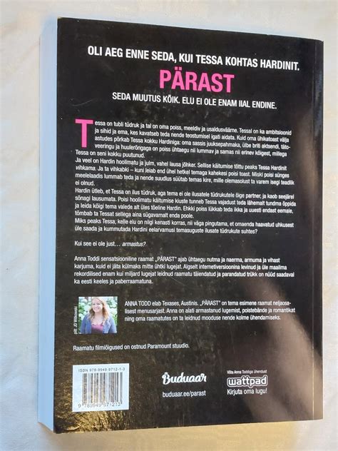 Pärast Anna Todd 2015 Raamaturinglus Kasutatud Raamatud