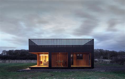 Ipt Architects Clads Howe Farm Residence In Charred Timber Planks