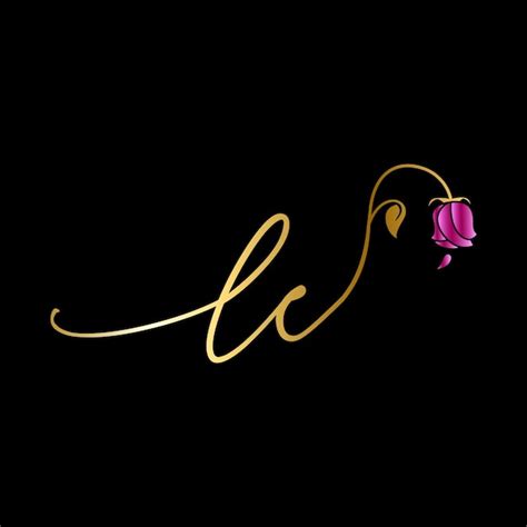 Premium Vector Lc Monogram Logotype For Celebration Wedding