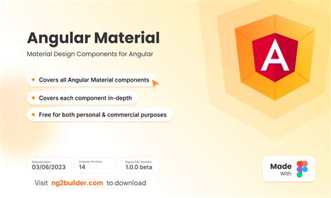 Figma Angular Material Ui Kit Released Visit To Download Rangularmaterial