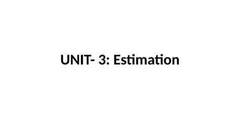 Point And Interval Estimation Pptx
