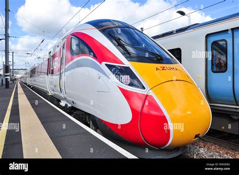 Lner Class 800 Azuma On Test Run At Peterborough Cambridgeshire