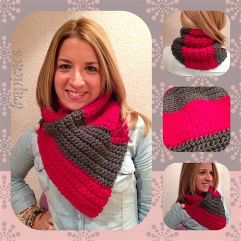 Bufanda Crochet Croché Bufandas Trapillo