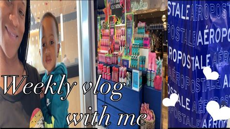 Weekly Vlog Shopping For Ts Mickeyds Aeropostale More Youtube