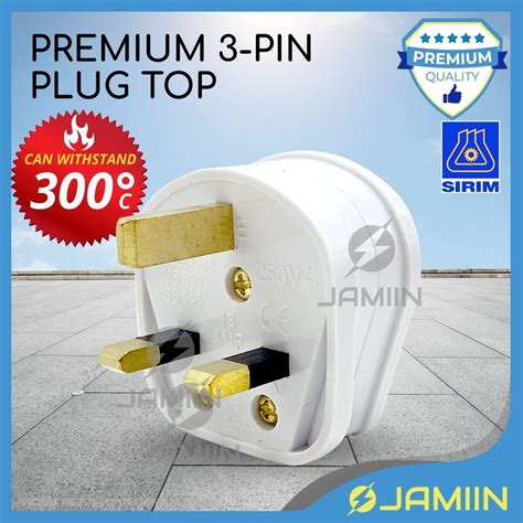 Sirim 13a Heavy Duty Plug 13a Plug Fused Uk Plug Socket Tahan Panas