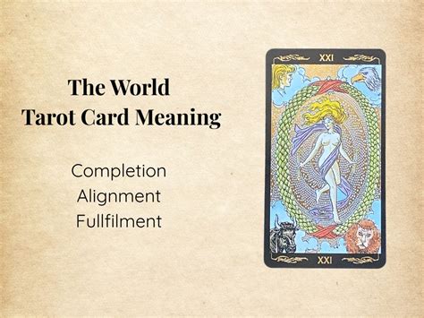 The World Tarot Card Meaning For Career Love And More Twin Flame