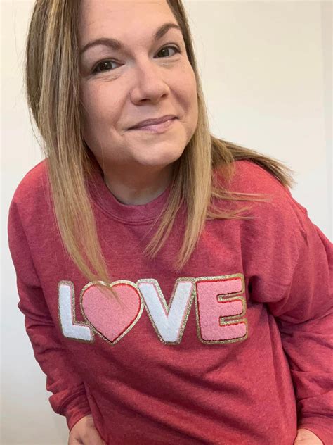 Love Word Chenille Patch Dapper Designs