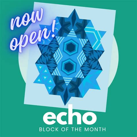 Echo Block Of The Month 2025
