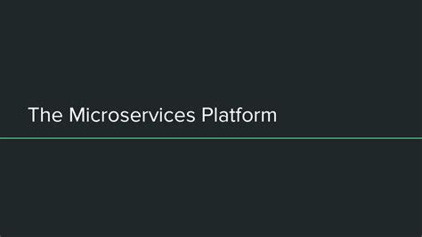 Microservices With Python And Flask Speaker Deck